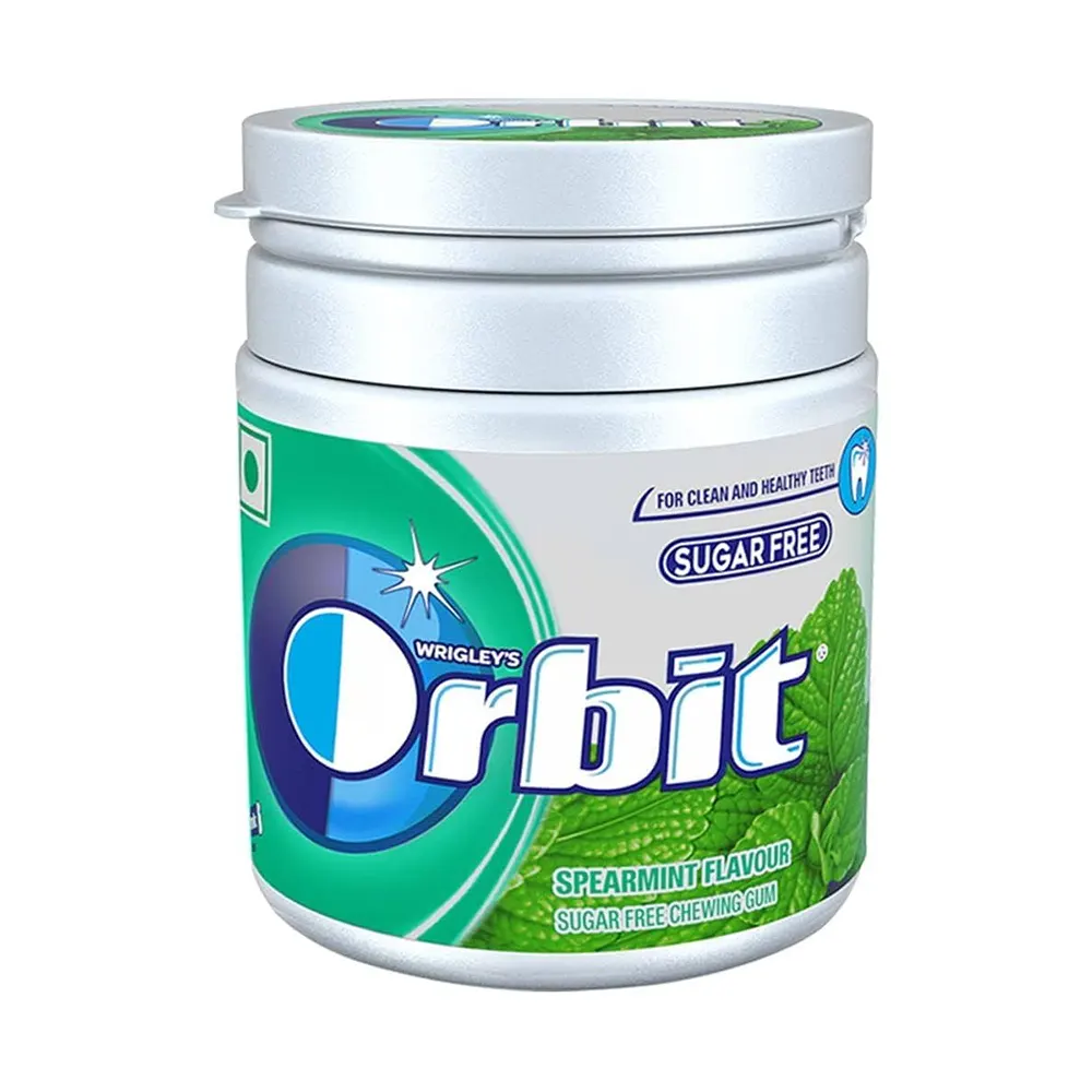 Wrigleys Orbit Sugar Free Spearmint Flavour Chewing Gum 66G - Souq Al ...